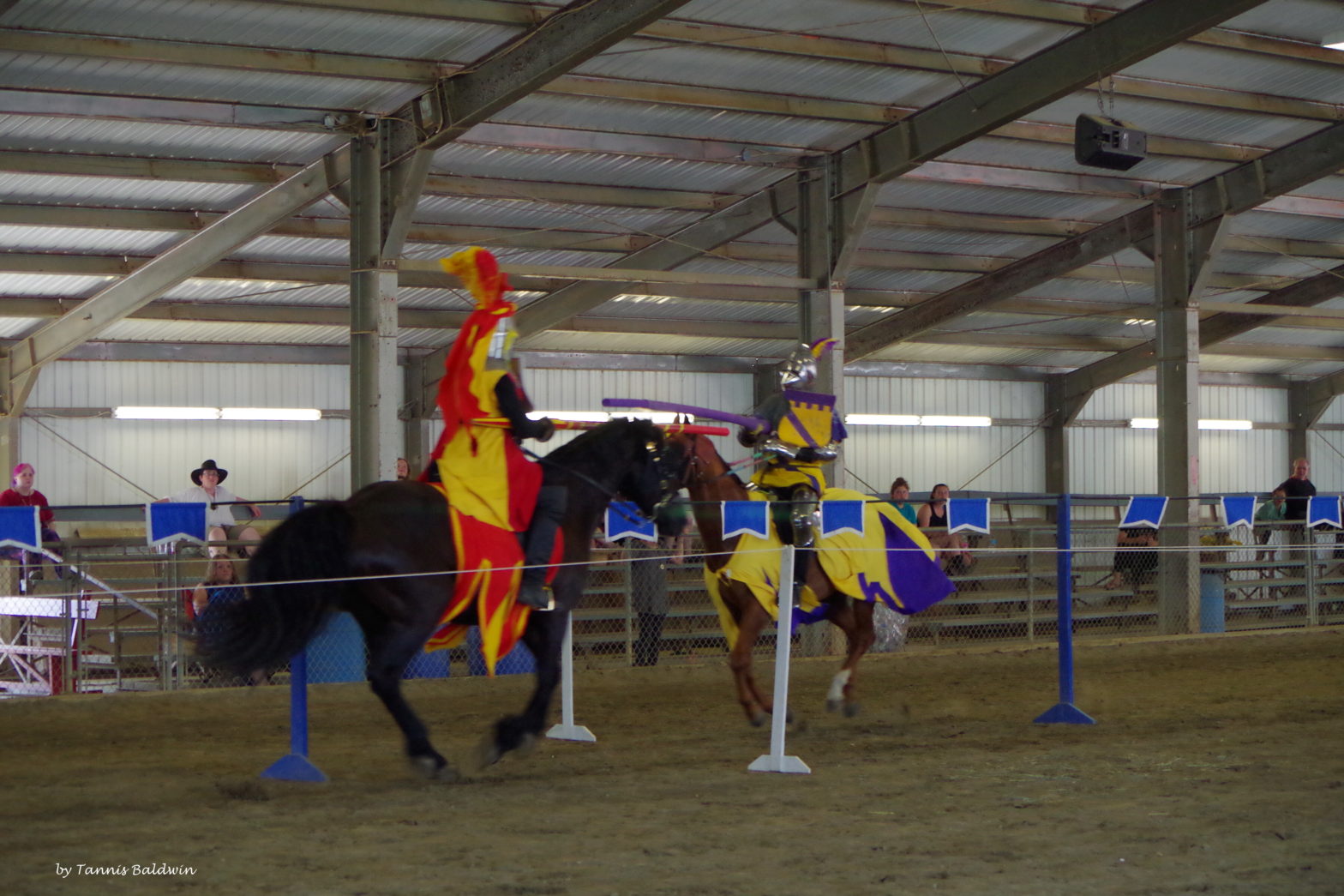 Mistress Eleanor Fitzpatrick and Master Rhys Terafan Greydragon Joust ...