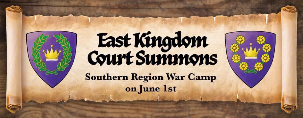 Oyez, Oyez, Oyez! Southern Region War Camp Court Summons has been ...